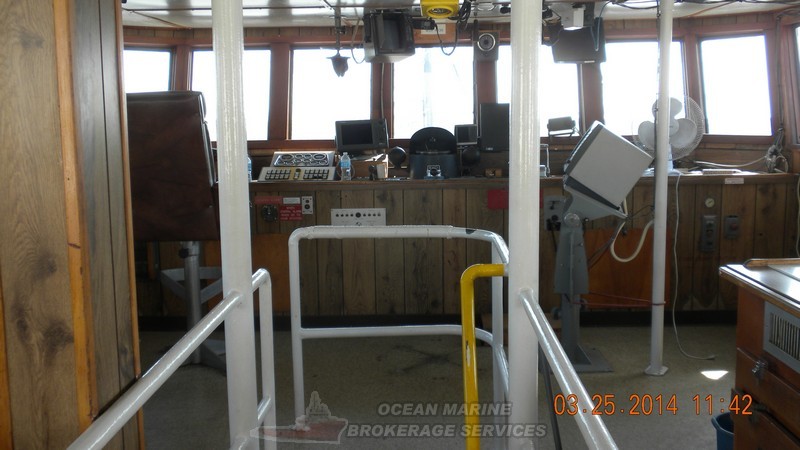 Air Gun Source / Sea Floor Node Seismic Vessel For Sale