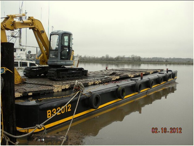 Spuds & has tanks for oil recovery